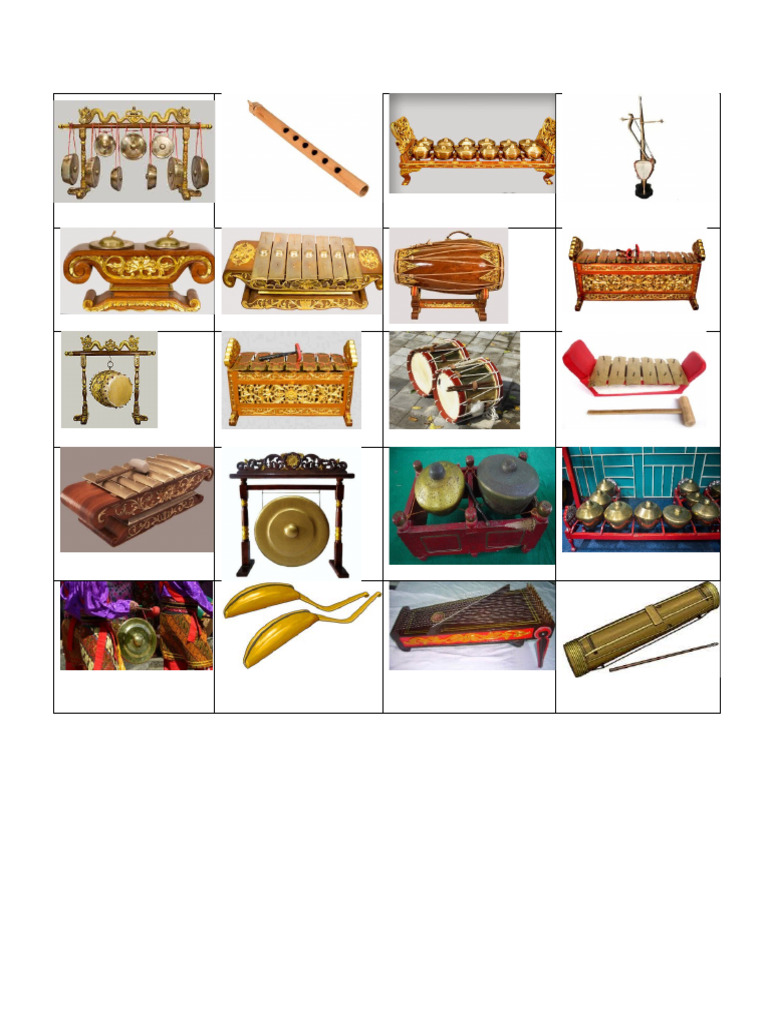 gambar 20 gamelan | PDF