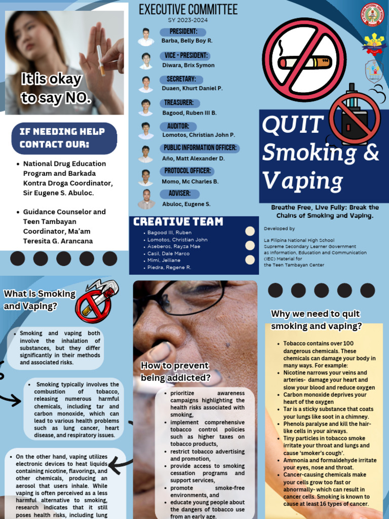 Smoking and Vaping | PDF | Electronic Cigarette | Determinants Of Health