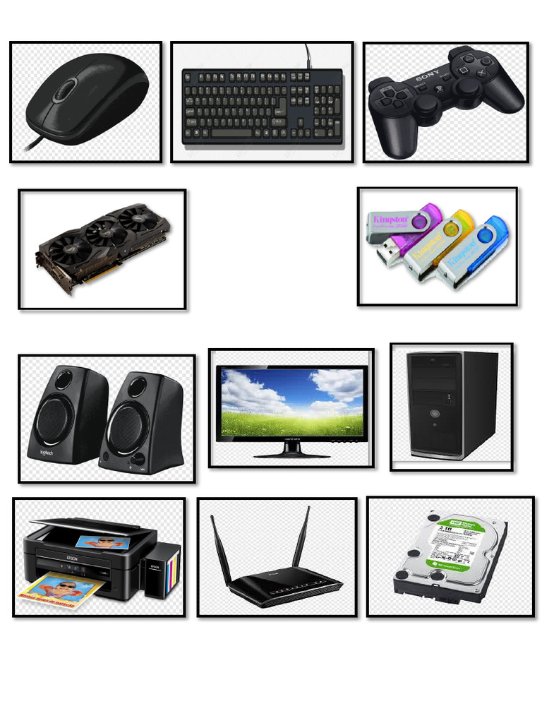 Computer Peripheral Components List | PDF