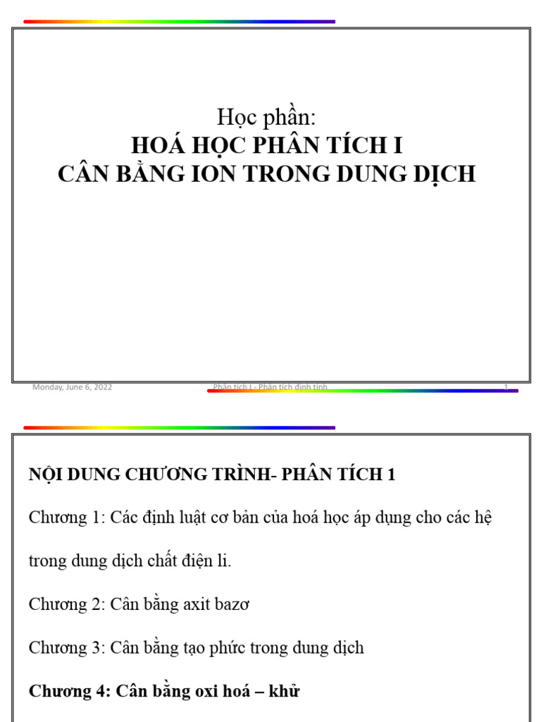 4, Oxi Hoá KH p1-1 | PDF