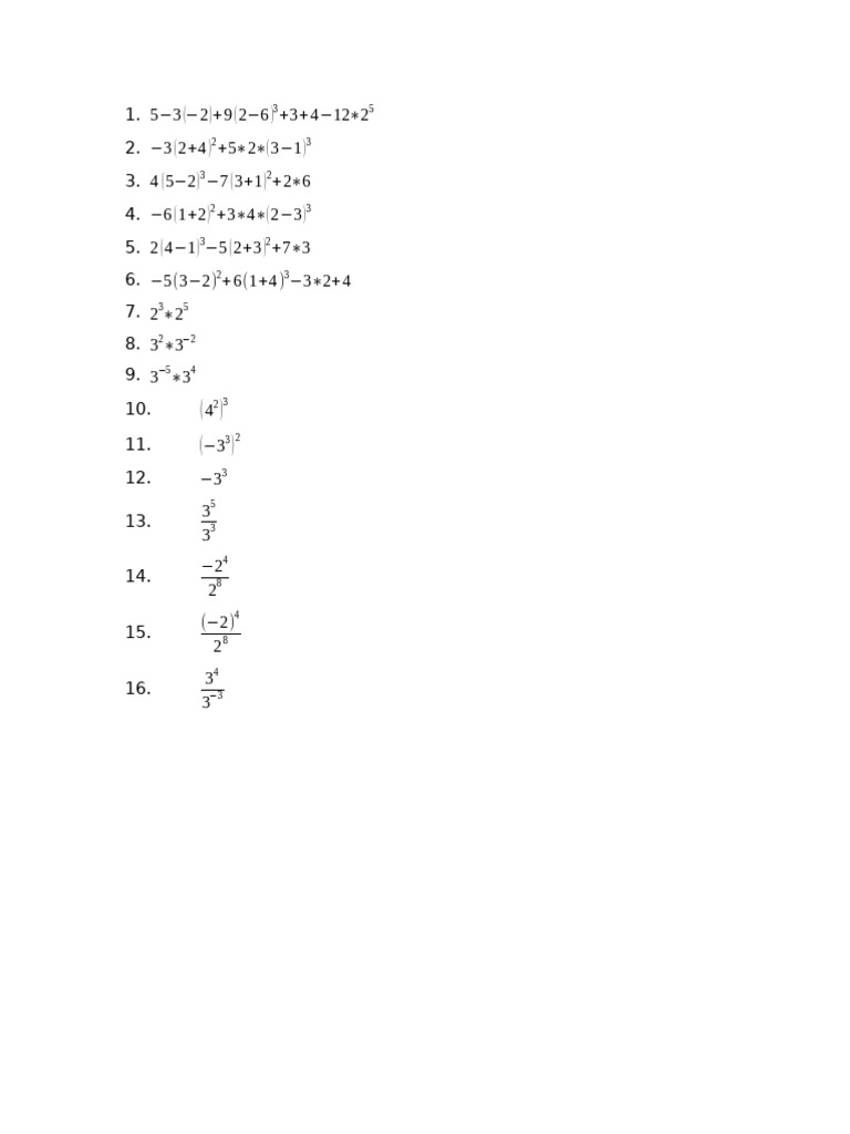 Math Document 4 | PDF