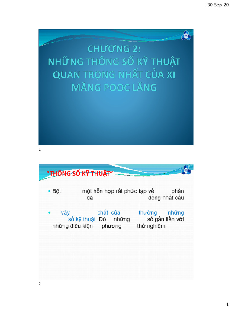 2-Thong So Ky Thuat XMP | PDF