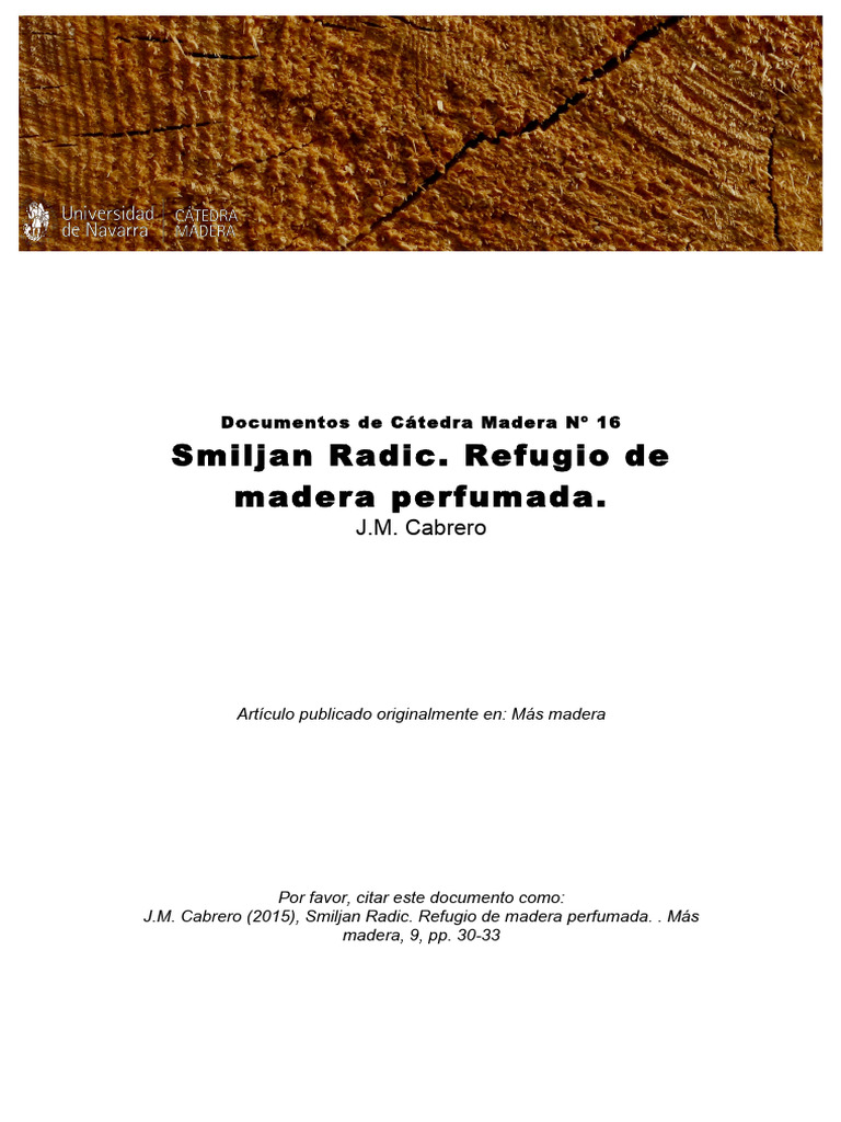 Refugio de madera en la arquitectura chilena | PDF | Ciencias sociales ...
