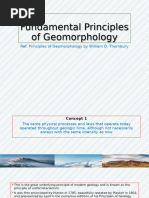 Geomorphology: Definition and Scope Review | PDF | Geomorphology ...