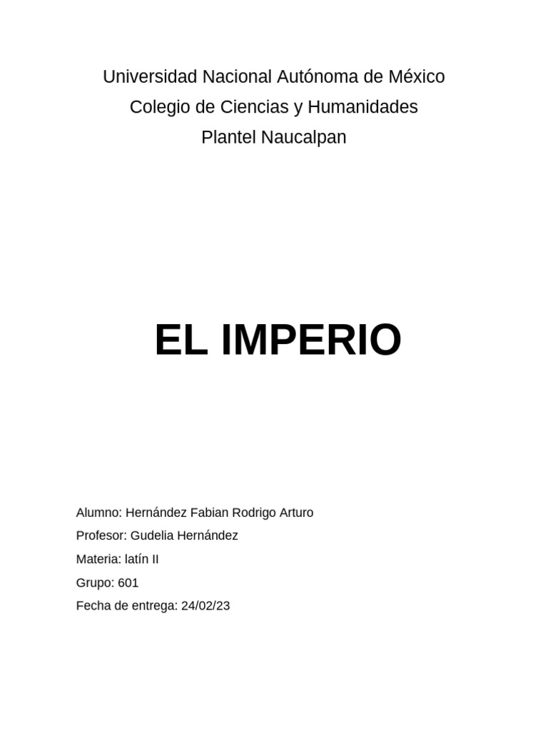 Imperio | PDF