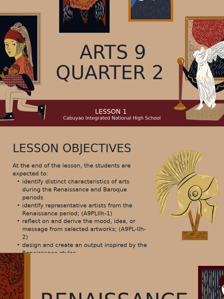 Q2 A9 Lesson 1&2 - Renaissance and Baroque | PDF | Raphael | Leonardo ...