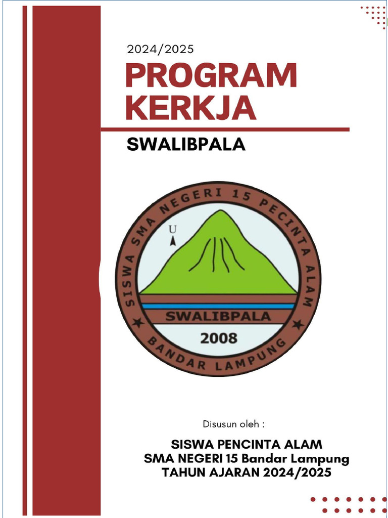 Program Kerja Sispala Smandalan | PDF | Karier & Perkembangan