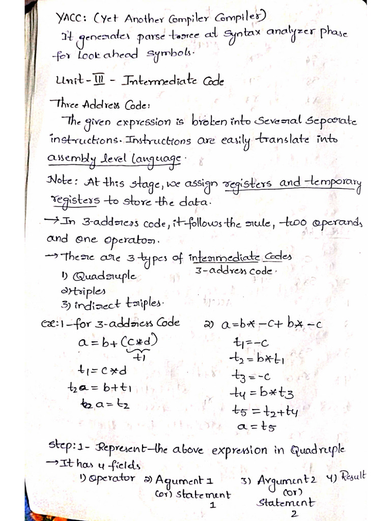 Atcd Unit-3 | PDF
