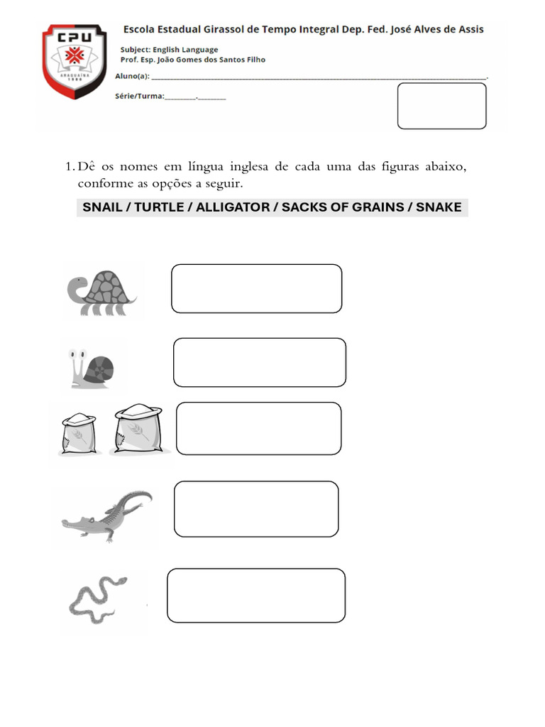 Ativ Adjectives ADAPTADA | PDF