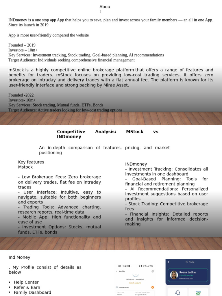 INDMONEY Updated Presentation | PDF | Stock Trader | Investing