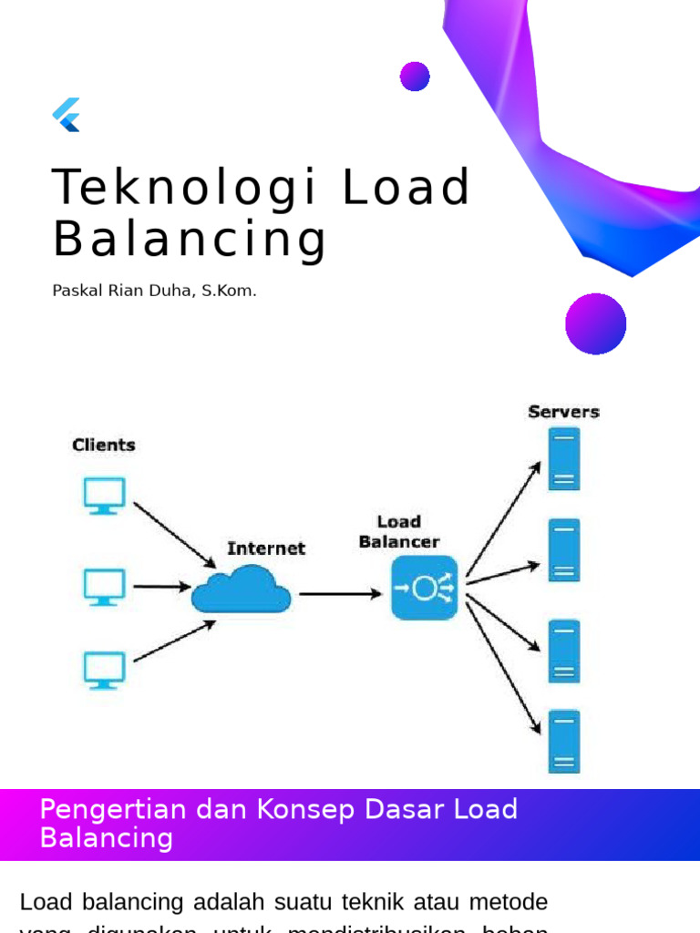 Mengenal Teknologi Load Balancing | PDF Mengenal Teknologi Load Balancing | PDF