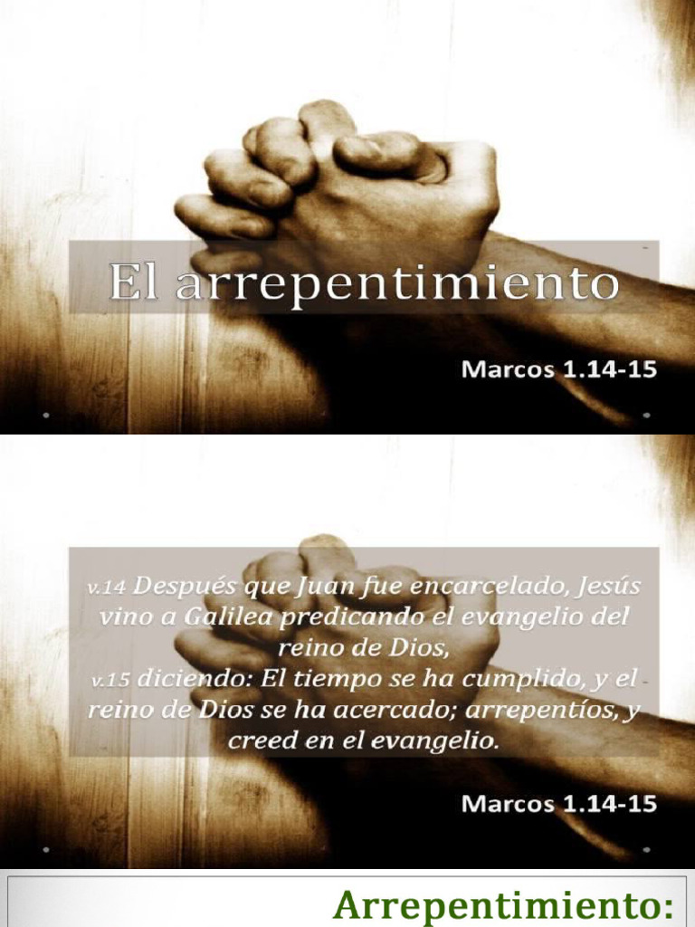 Confesión y Arrepentimiento Bíblico | PDF | Religión y espiritualidad