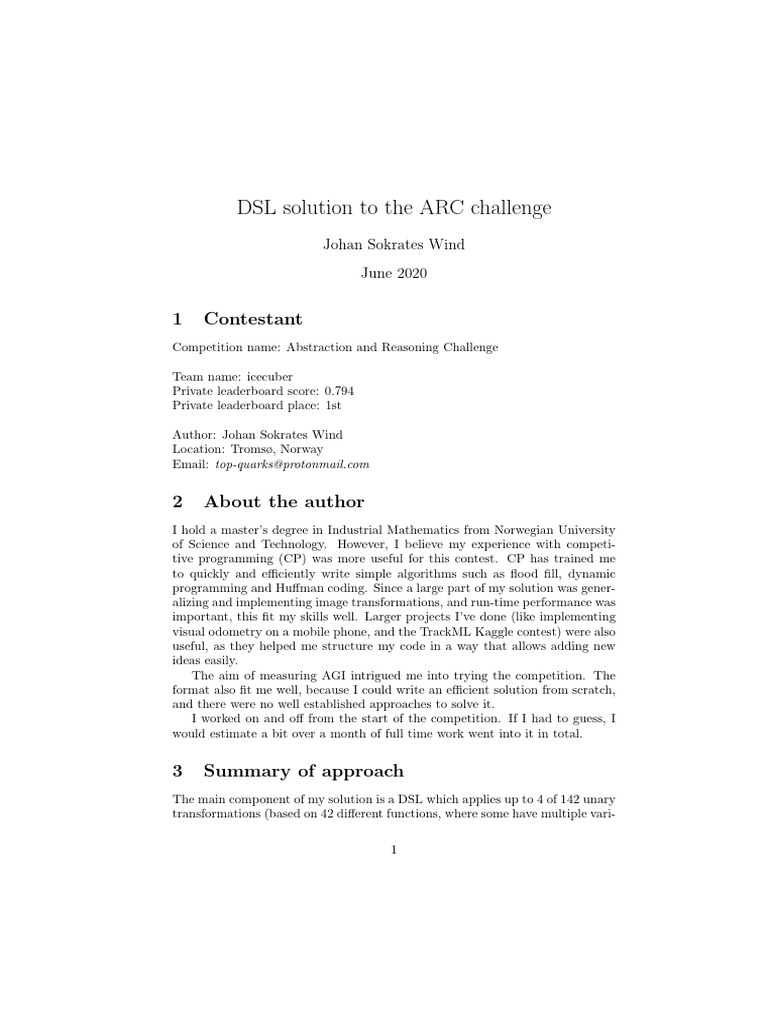 ARC-solution_documentation | PDF | Computing | Computer Science