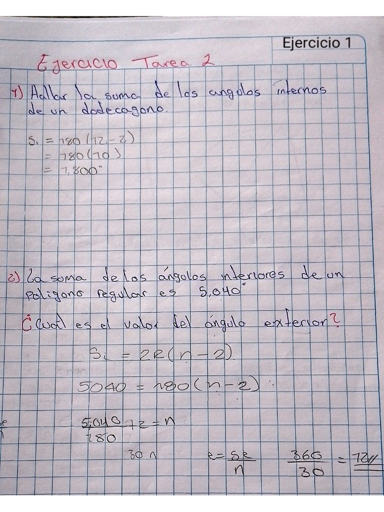 Tarea 2. Geometría Plana y Del Espacio. Andy Gregorio | PDF
