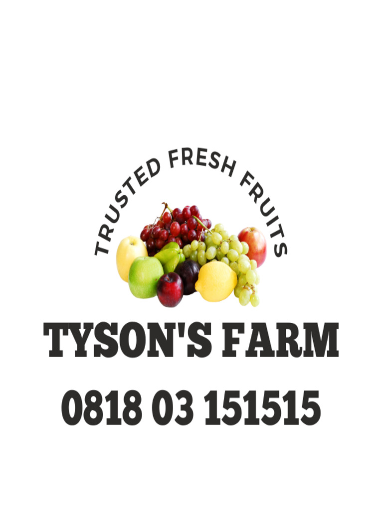 Tyson's Farm Sticker | PDF