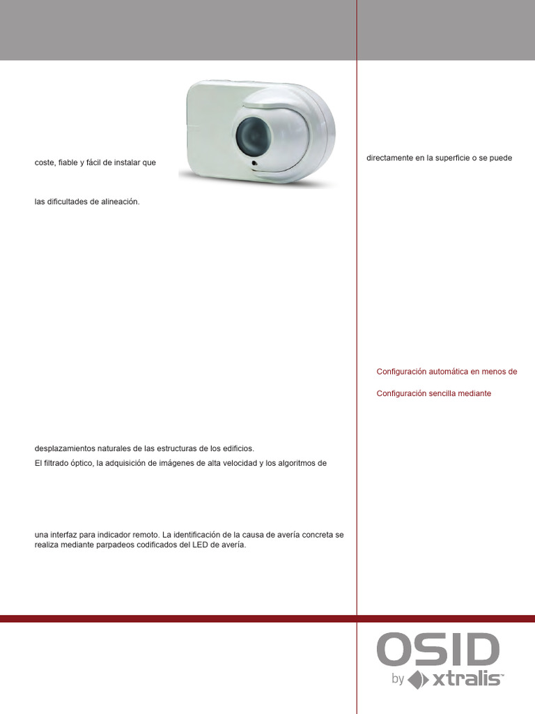 Manual OSID 10 en Español | PDF | Óptica | Diodo emisor de luz