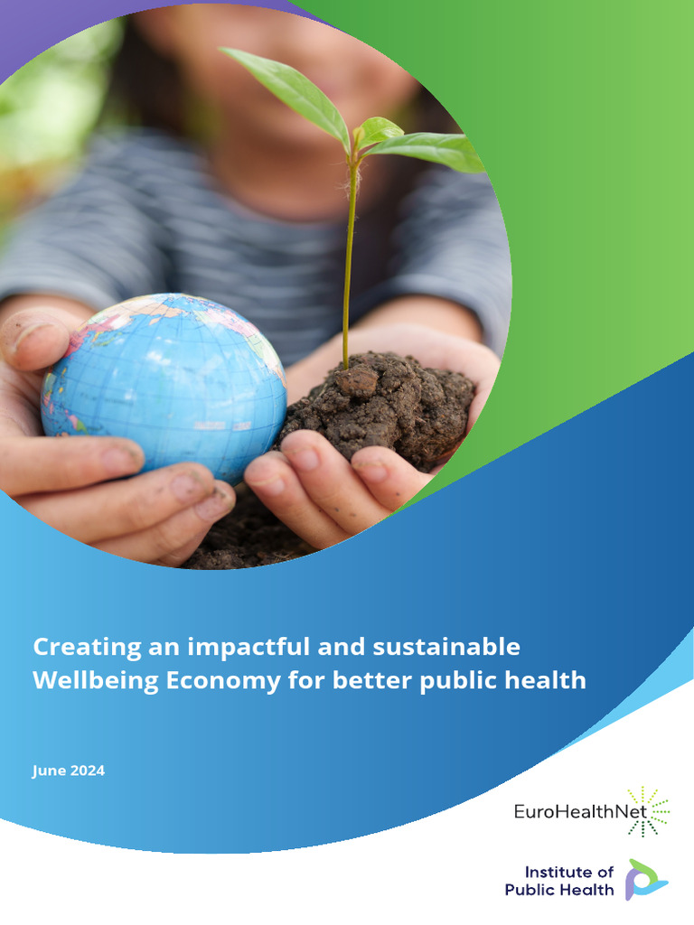 Wellbeing Economy for Public Health | PDF | Sustainability | Gross ...