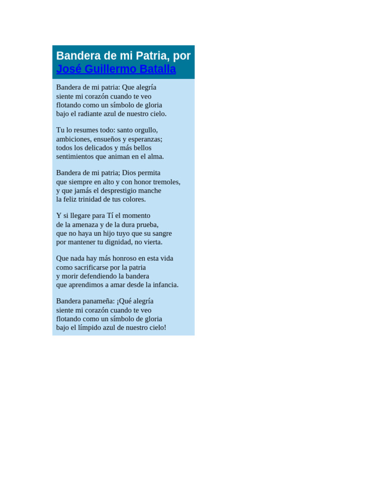 Bandera de Mi Patria | PDF | Religión y espiritualidad