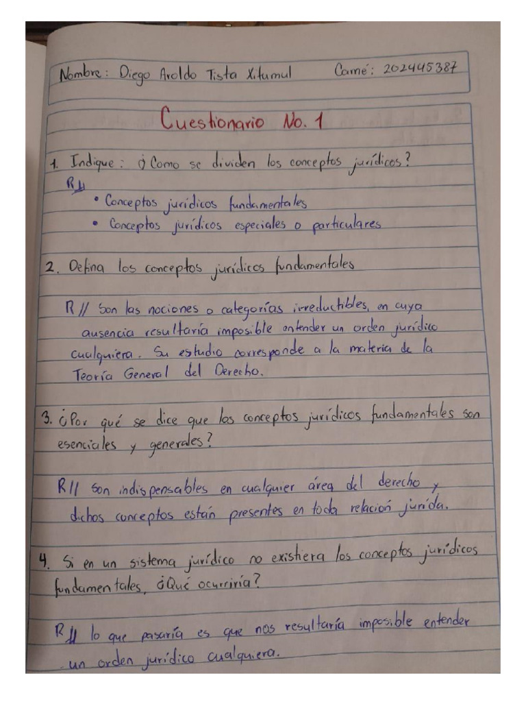 Cuestionarios 1 y 2 | PDF