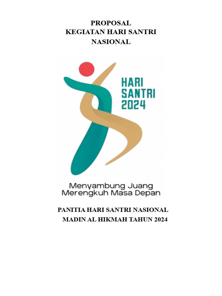 Proposal Hari Santri 2024 | PDF