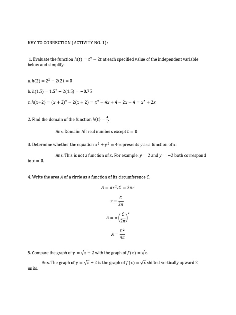 Precal KTC Act1 | PDF