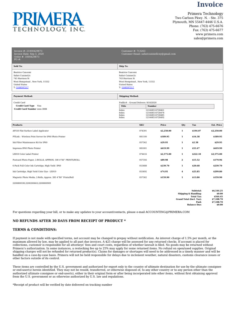 Invoice Stylish Portrait | PDF | Printer (Computing) | Payments