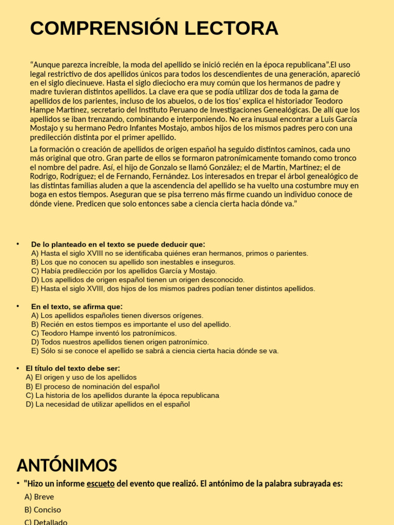 Comprensión Lectora | PDF | Fonética