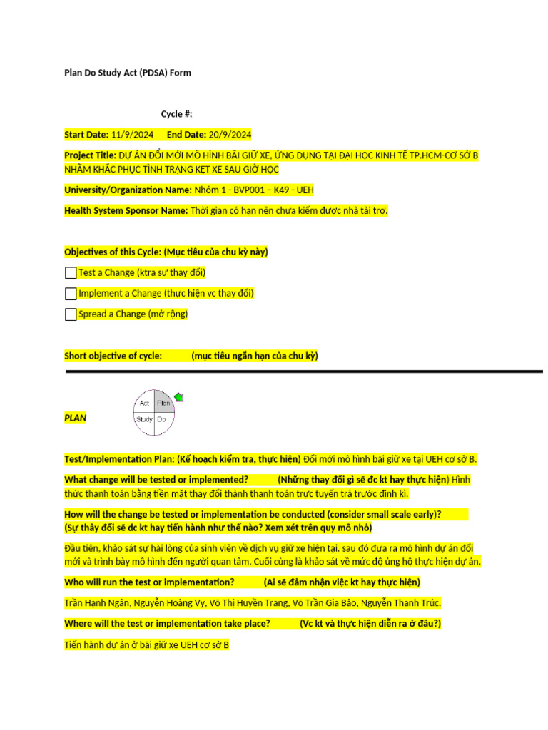 PDSA | PDF