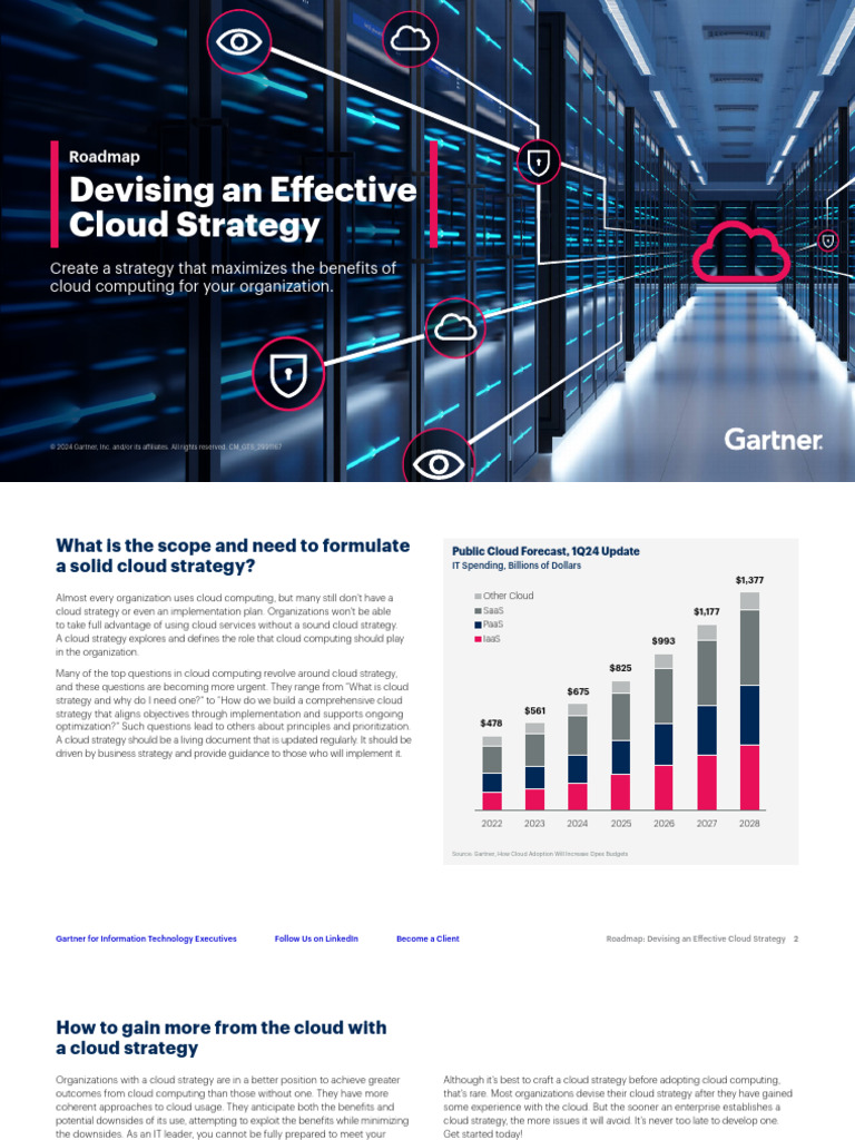 2024 Cloud Strategy Roadmap | PDF | Cloud Computing | Enterprise ...