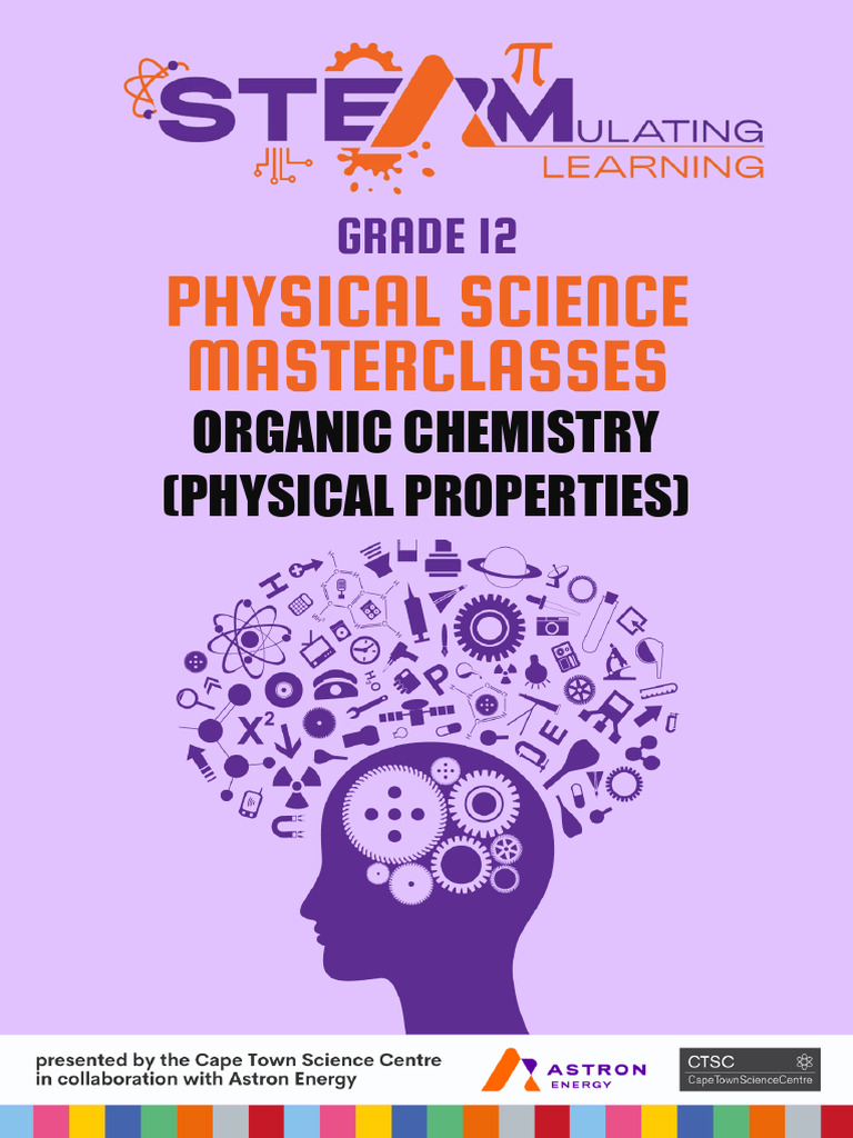 A4 Booklet - Organic Chemistry Physical Properties - 2024 | PDF ...