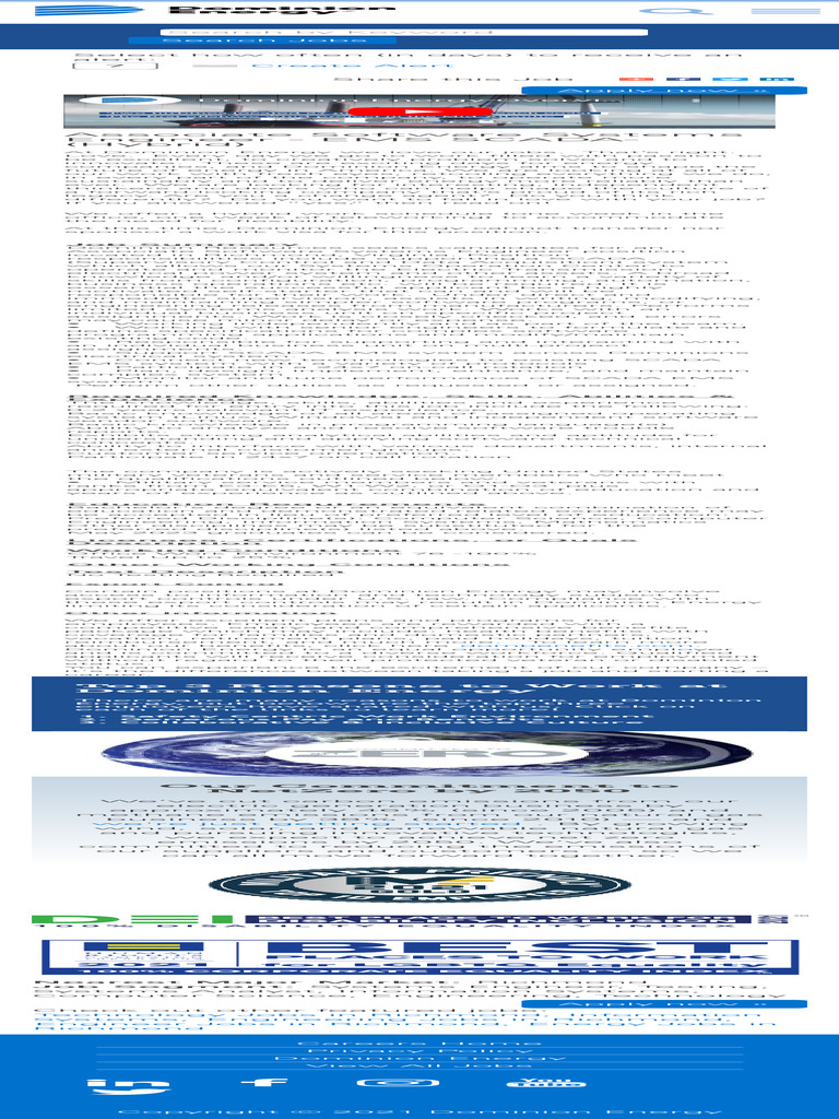 Associate Software Systems Engineer Ems Scada Hybrid Pdf