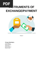 Instruments of Exchange | PDF | Cheque | Payments