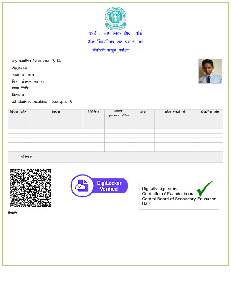 In Gov cbse-SSCER-172348822021 | PDF | Student Assessment And ...