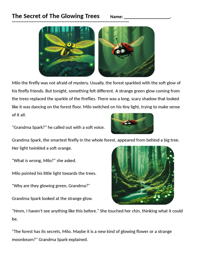 Forest Mystery for Young Adventurers | PDF | Home & Garden | General ...