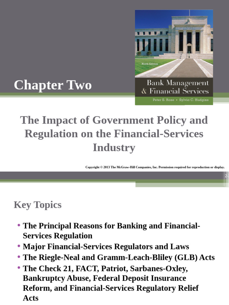 Chapter02 - The Impact of Government Policy and Regulation On The ...