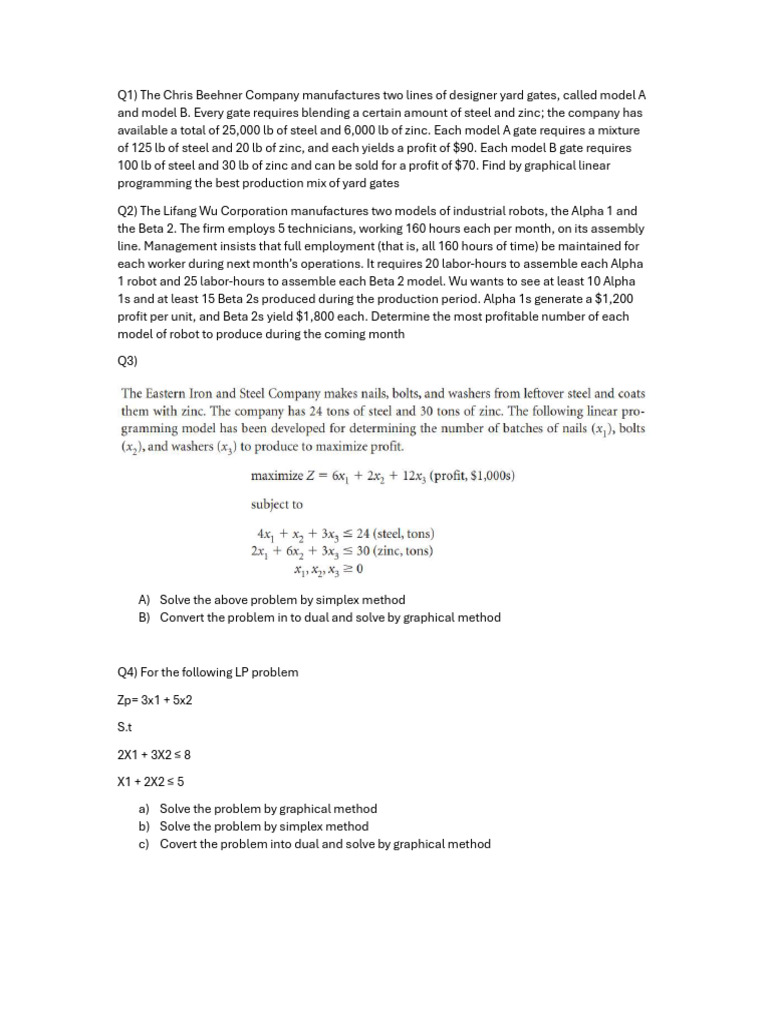 Practice Questions | PDF