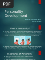 Personality Development | PDF | Career & Growth | Self-Improvement