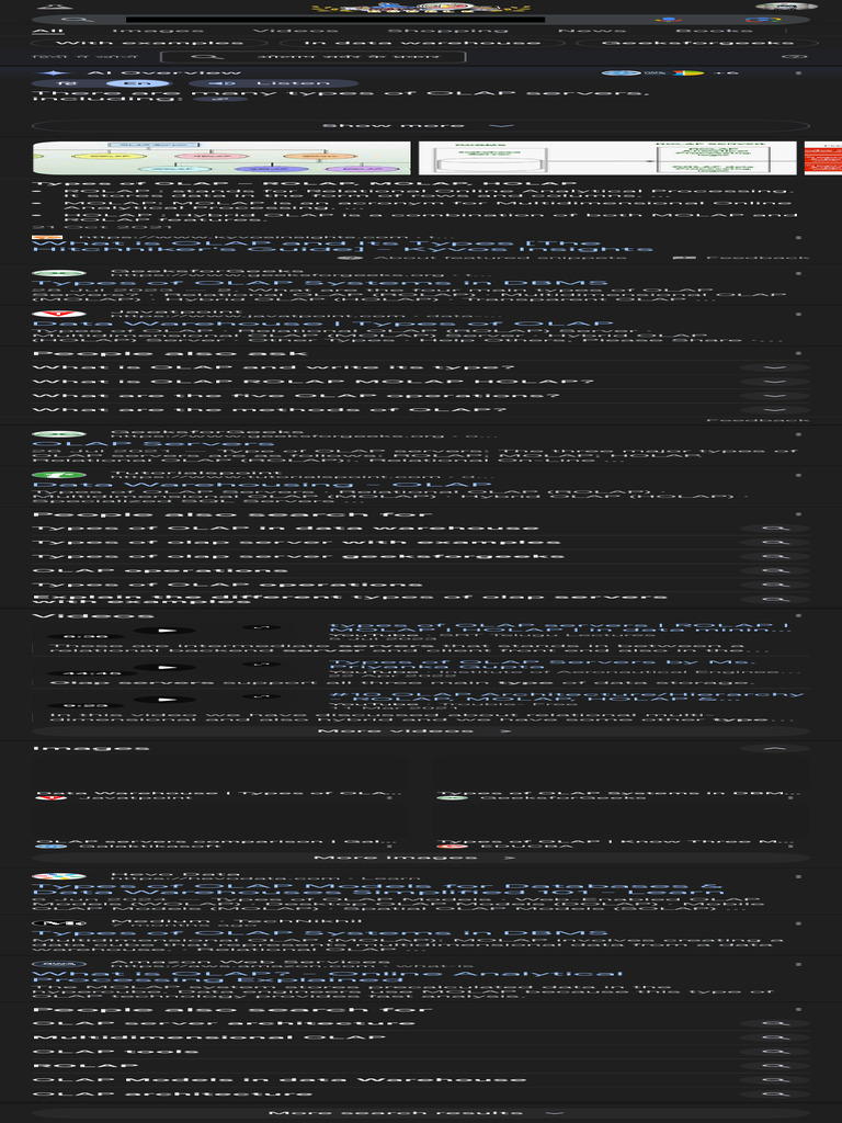 Types of Olap Server - Google Search | PDF | Information Management ...