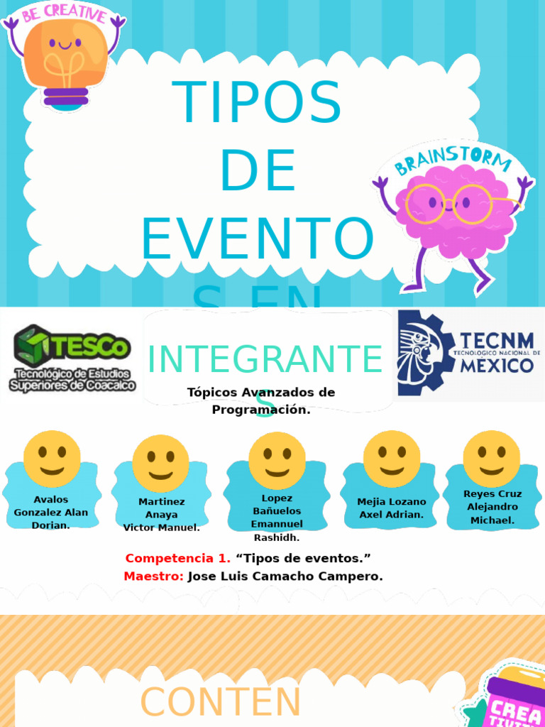 Eventos Java en Programación Avanzada | PDF | Software de la aplicacion ...