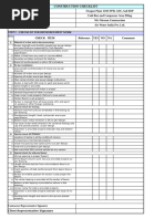 Rebar Checklist | PDF | Materials | Structural Engineering