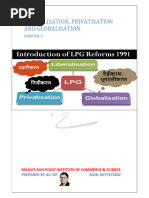 Chapter 3 LPG Notes Class12 | PDF | Public Economics | International Trade