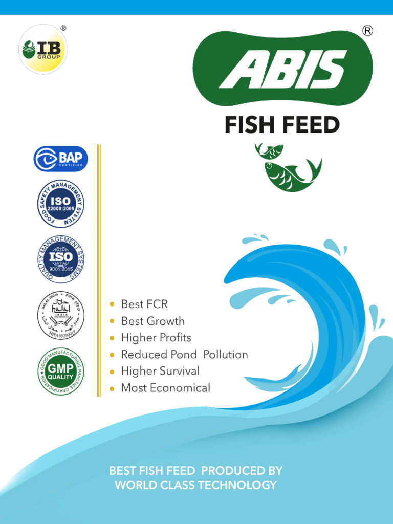 1705397559-ABIS Fish Feed Product Catalogue-2023 | PDF | Home & Garden | Technology & Engineering