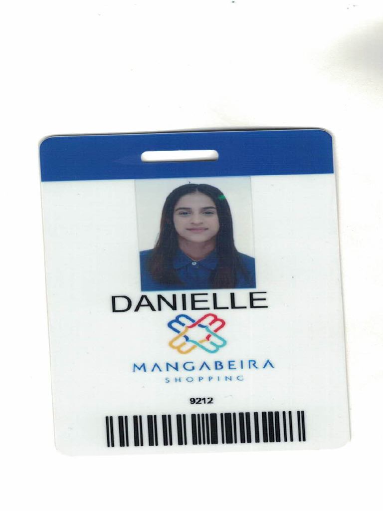 CRACHÃ_ DANIELLE DA SILVA | PDF