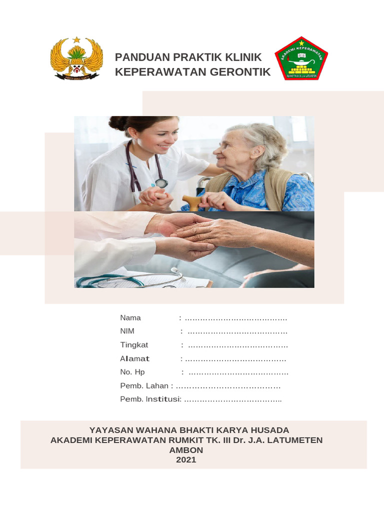 Panduan Keperawatan Gerontik | PDF