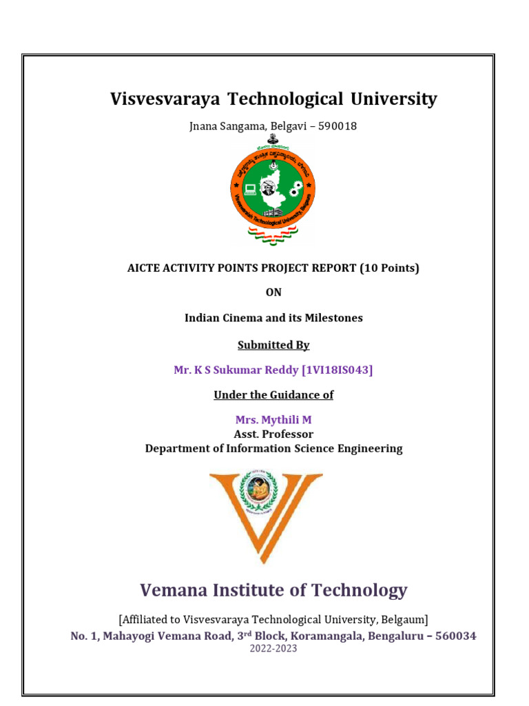 1VI18IS04 - ICM - 10 Points Report | PDF