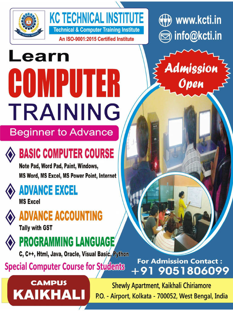 Computer Training Course | PDF