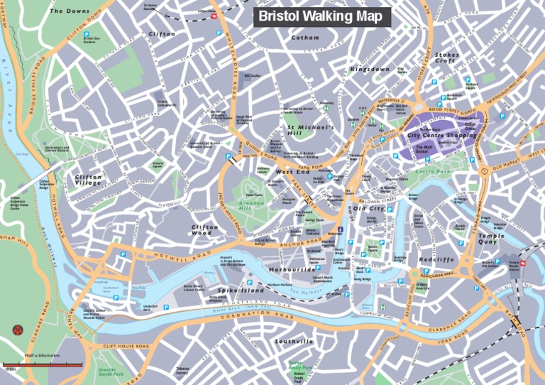 Bristol Walking Map 2010 1 | PDF