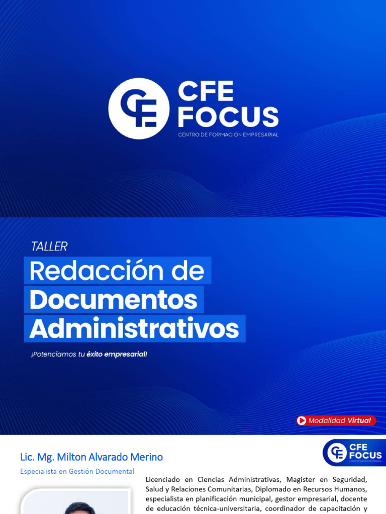 Módulo Vi Redacción Documentos Administrativos | PDF | Crecimiento personal y profesional