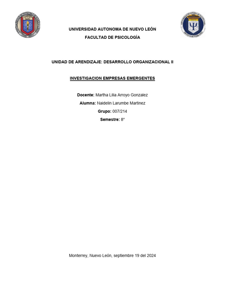 DOII | PDF | Empresa de inicio | Pequeñas empresas y emprendedores