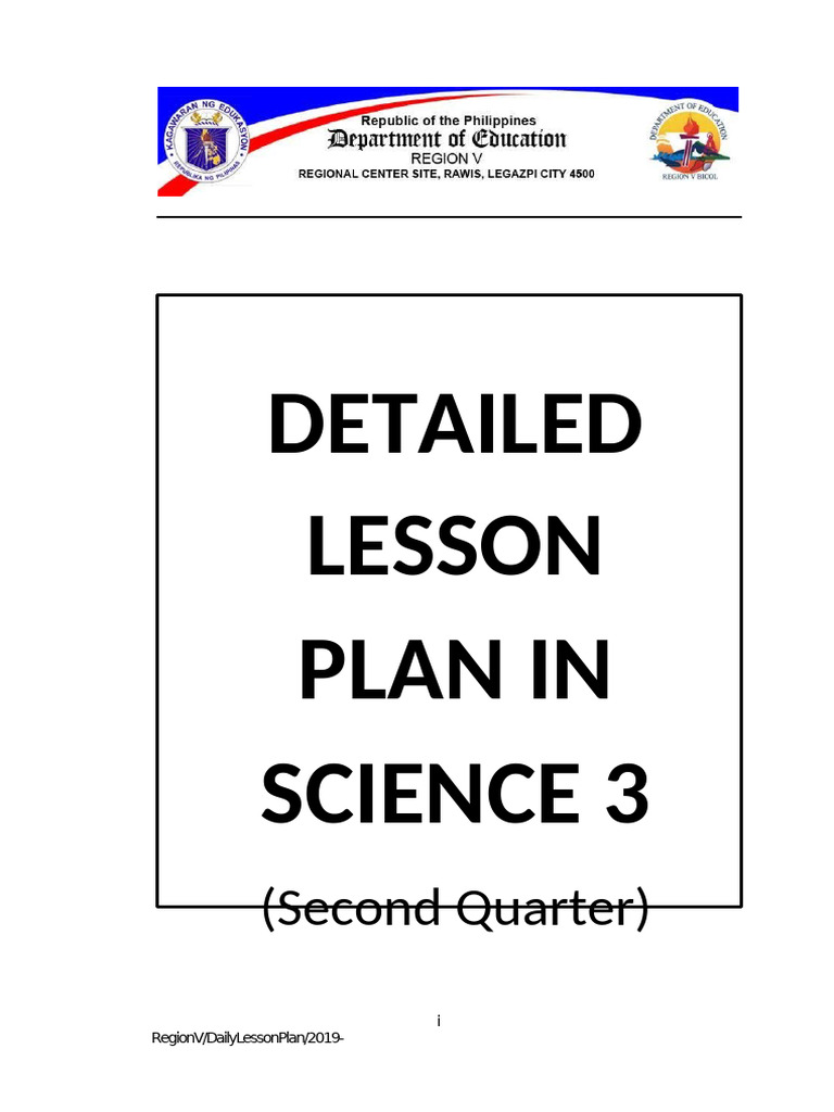 Science 3 Lesson Plan: Sense Organs | PDF | Taste | Senses